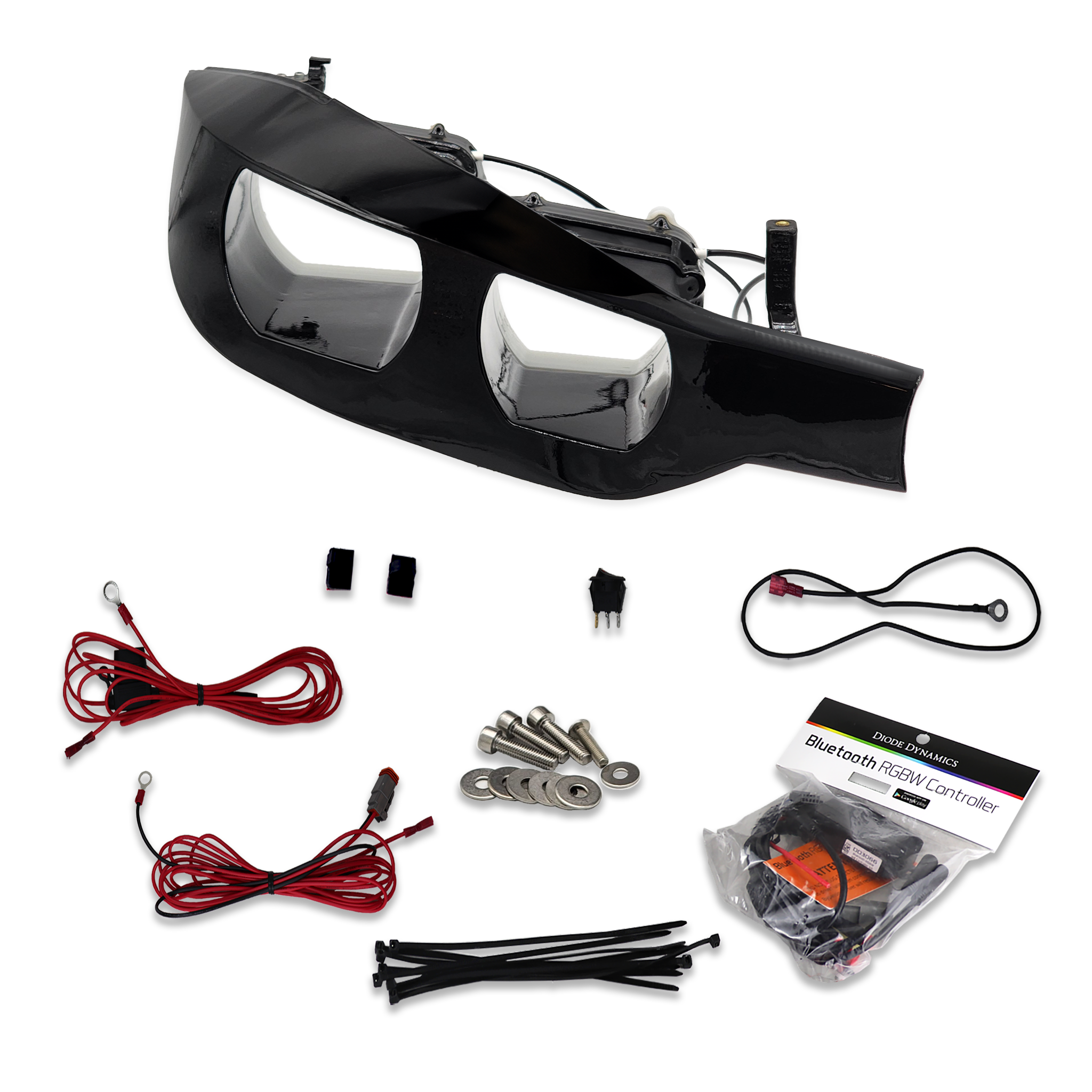 2016-2019 BMW F30/F34 (3-Series) Headlight Ram Air Intake Snorkel