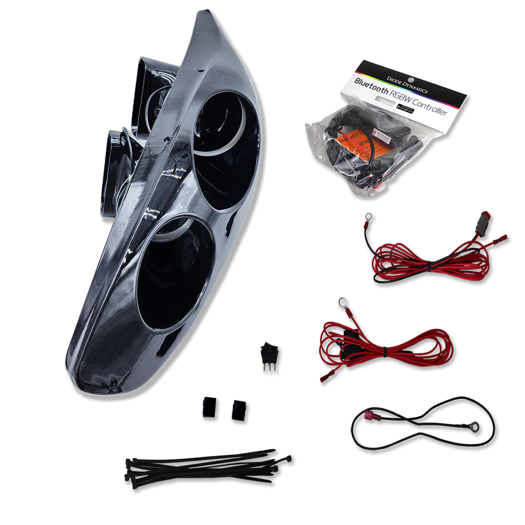 2014-2019 Ford Fiesta ST (MK7/7.5) Headlight Ram Air Intake Snorkel