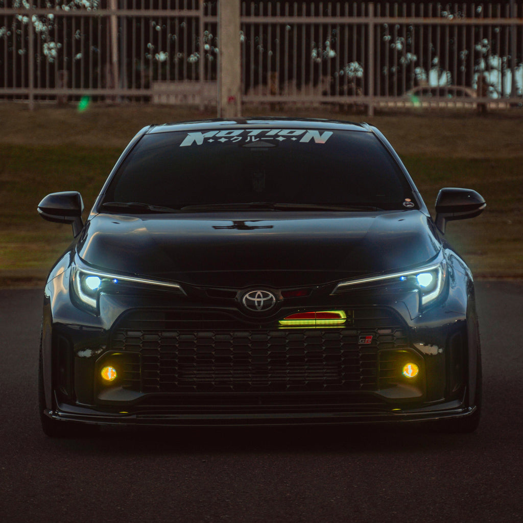 2023+ Toyota GR Corolla BIG MOUTH "LIT KIT" Ram Air Intake Snorkel PLUS High Flow Induction ...