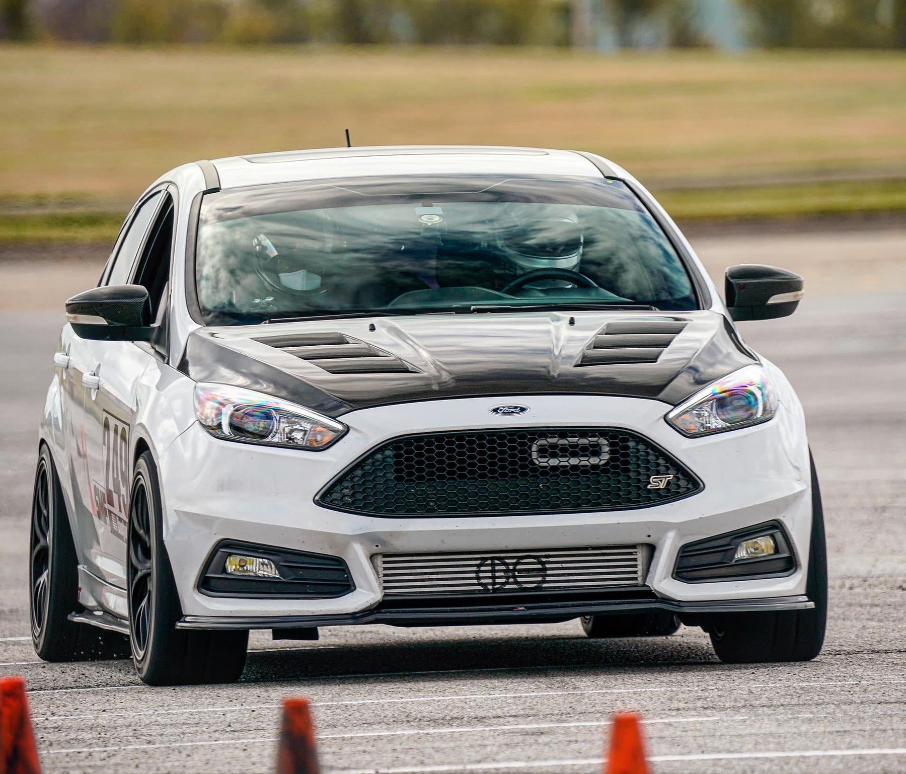 2013-2018 Ford Focus ST/SE/ST-Line BIG MOUTH Ram Air Intake Snorkel ...