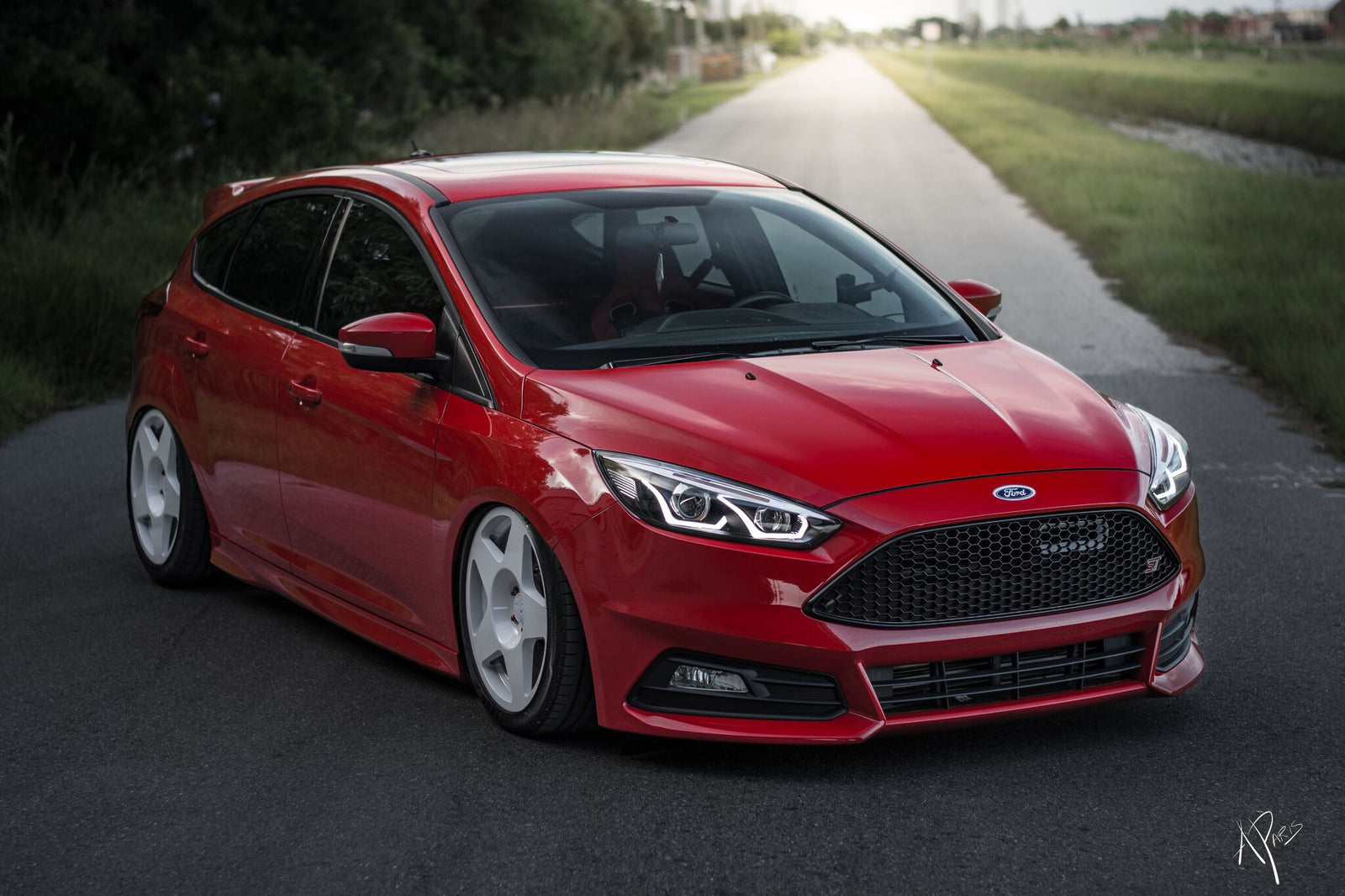 2016 Ford Focus Air Snorkel Red