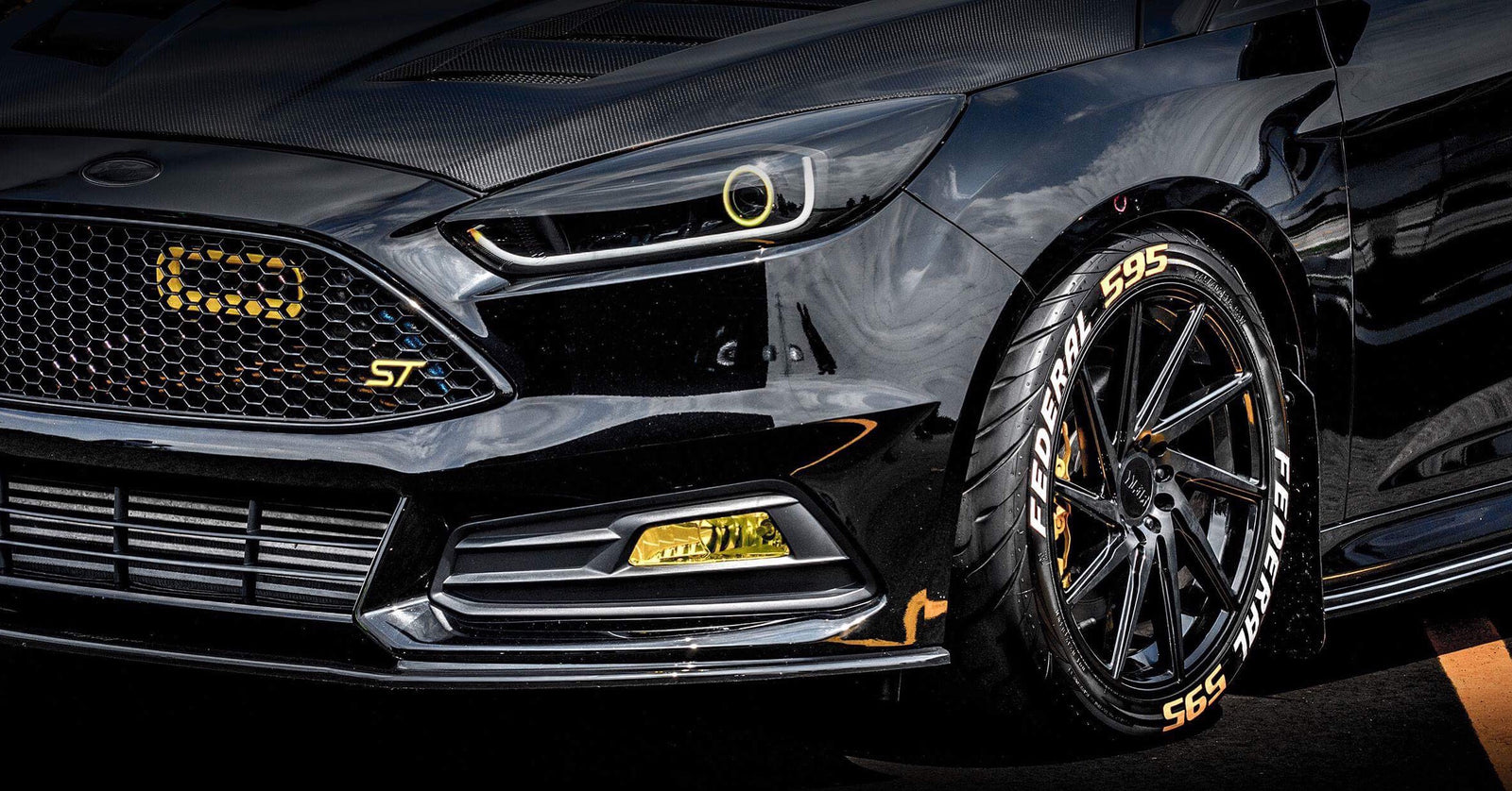 2013-2018 Ford Focus ST/SE/ST-Line BIG MOUTH Ram Air Intake Snorkel ...