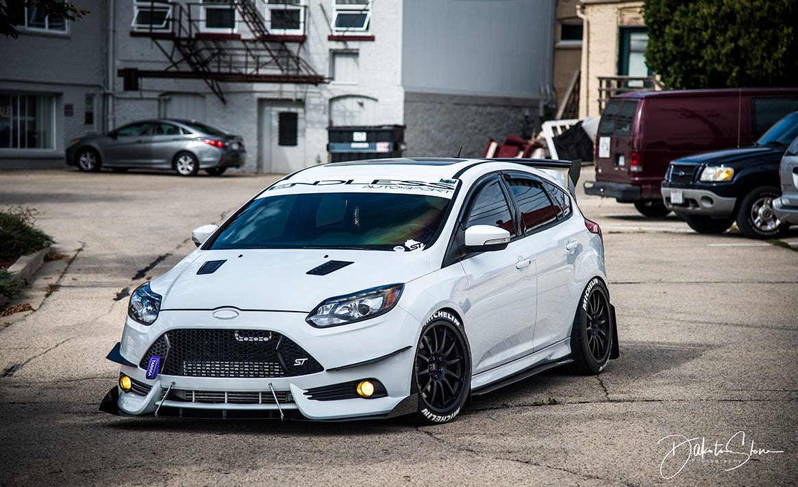 2013-2018 Ford Focus ST/SE/ST-Line BIG MOUTH Ram Air Intake Snorkel ...