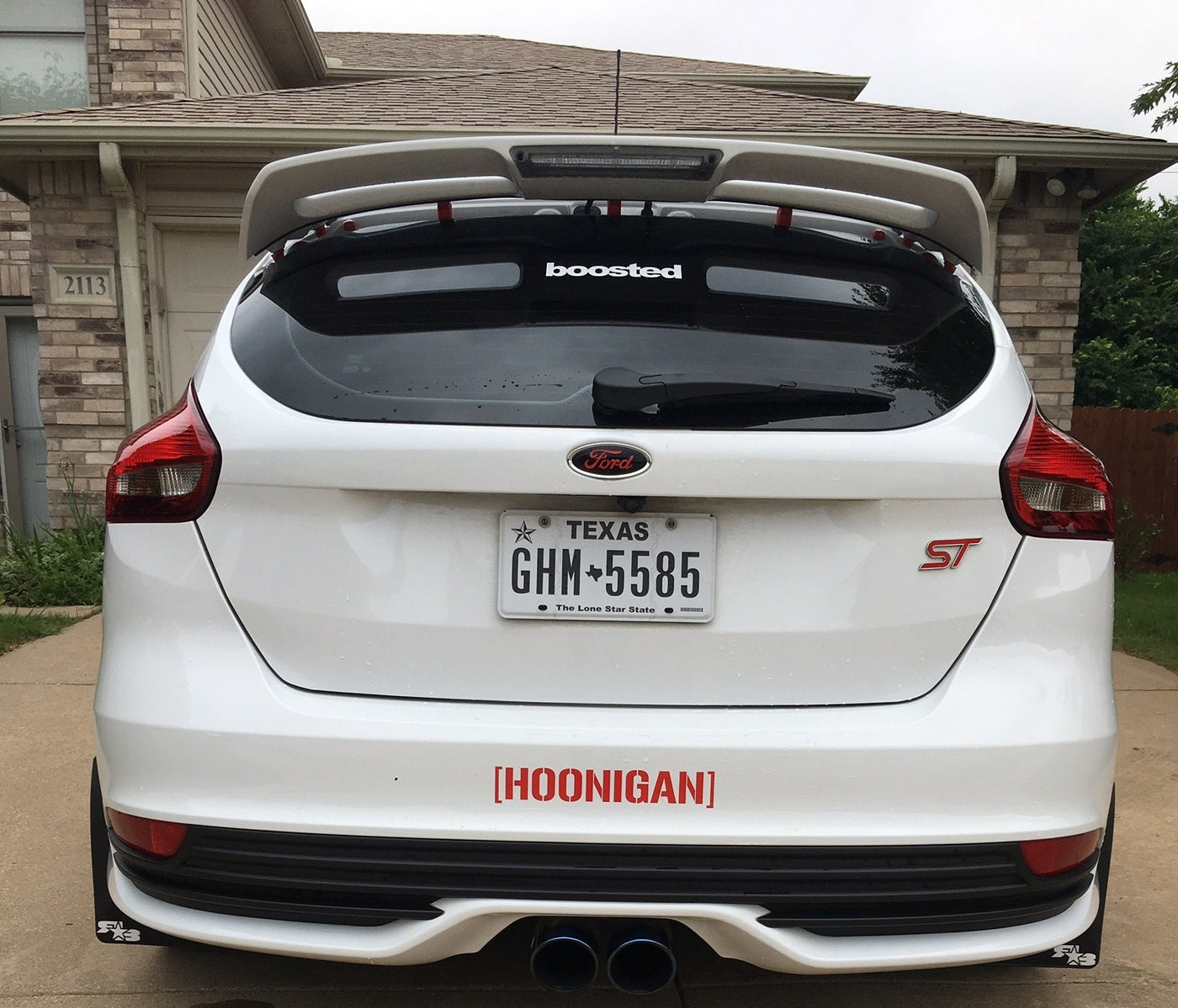2013-2018 Ford Focus ST Wing Lift Kit | Velossa Tech Design