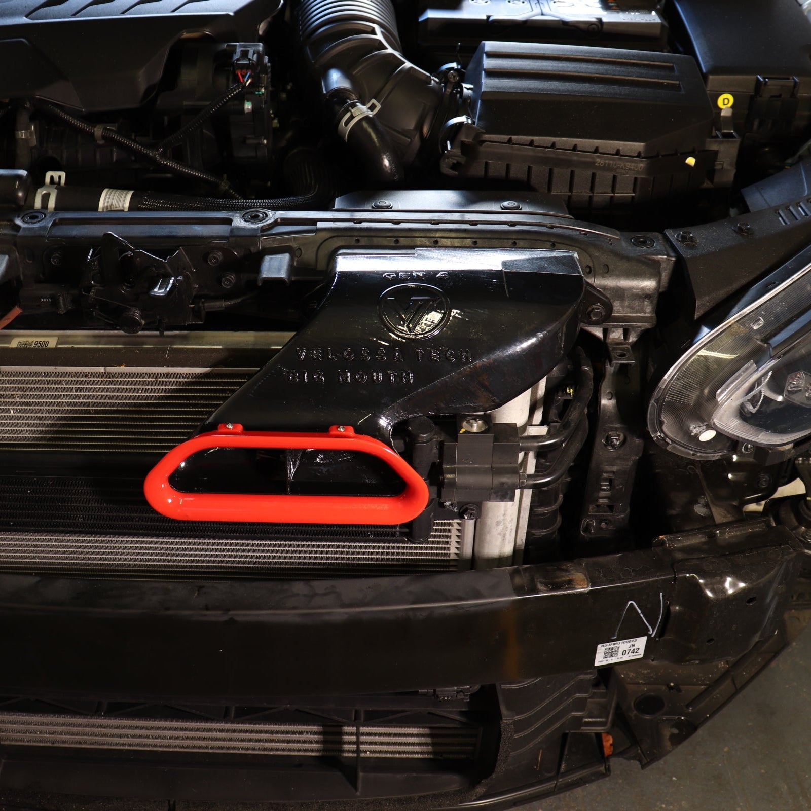 2021-2022 Hyundai Veloster N DCT BIG MOUTH Ram Air Intake Snorkel ...