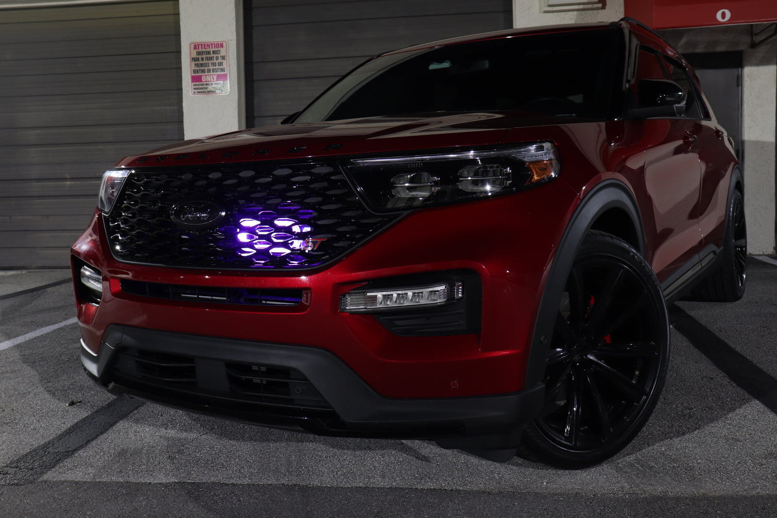2020+ Ford Explorer ST BIG MOUTH "LIT KIT" Ram Air Intake Snorkel ...
