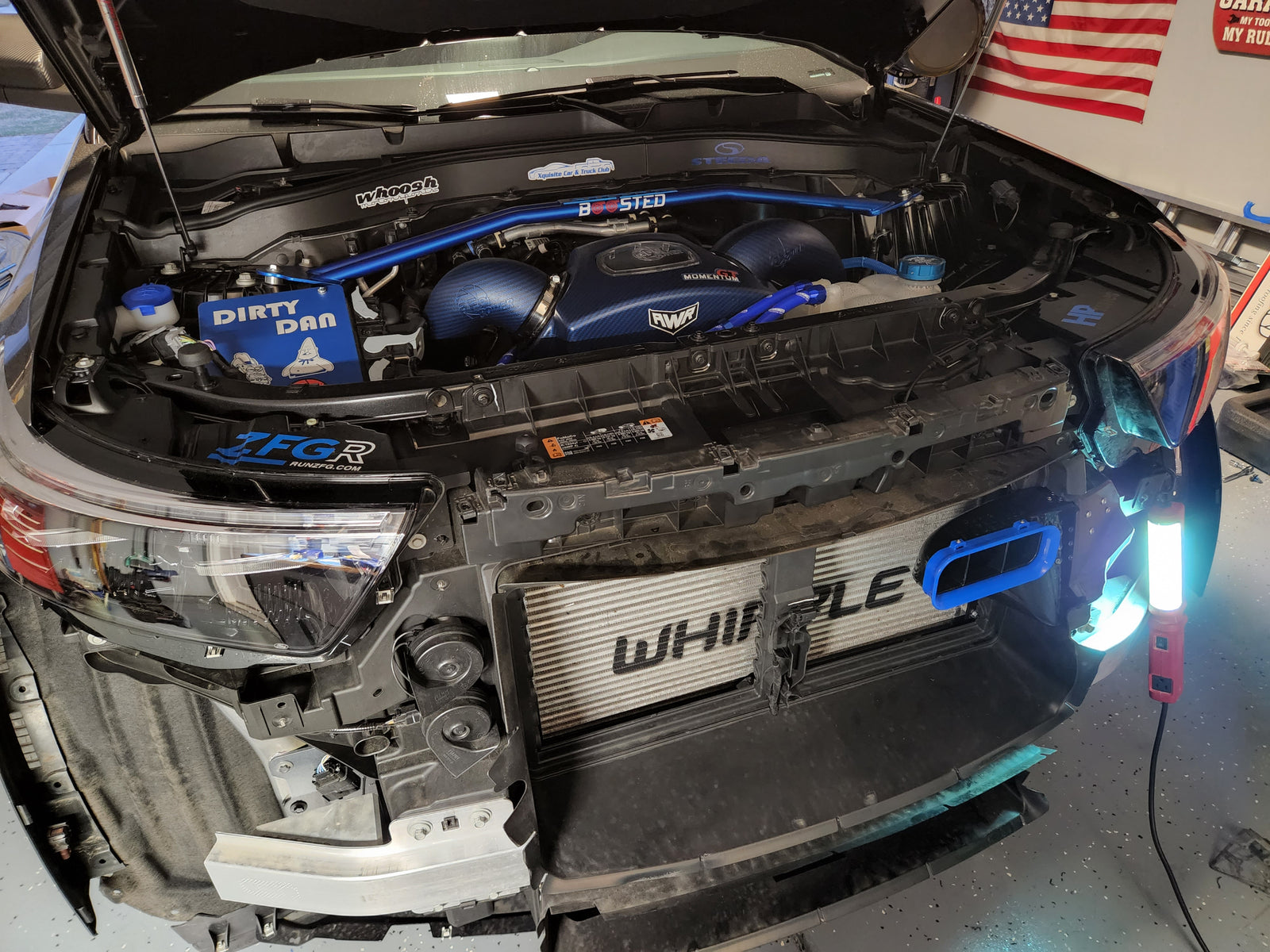 2020+ Ford Explorer ST BIG MOUTH Ram Air Intake Snorkel BIG MOUTH Ram ...