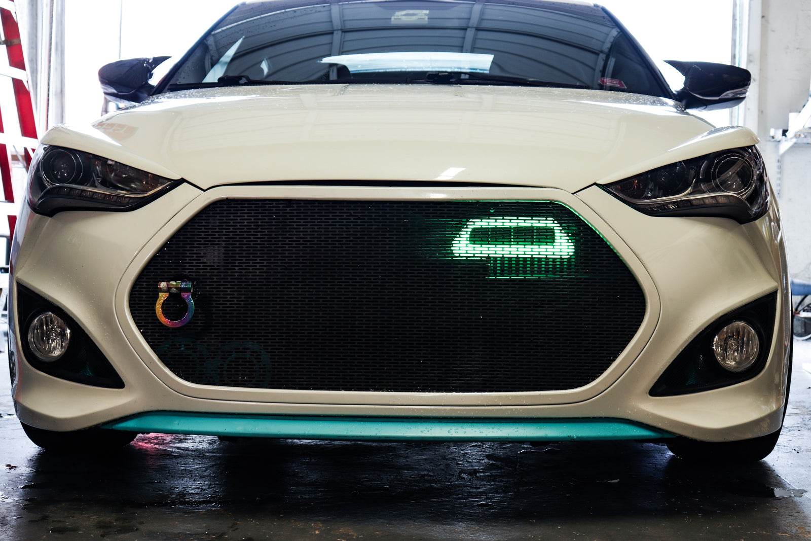 2013-2017 Hyundai Veloster Turbo BIG MOUTH "LIT KIT" Ram Air Intake ...