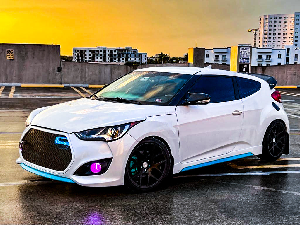 2013-2017 Hyundai Veloster Turbo BIG MOUTH "LIT KIT" Ram Air Intake ...