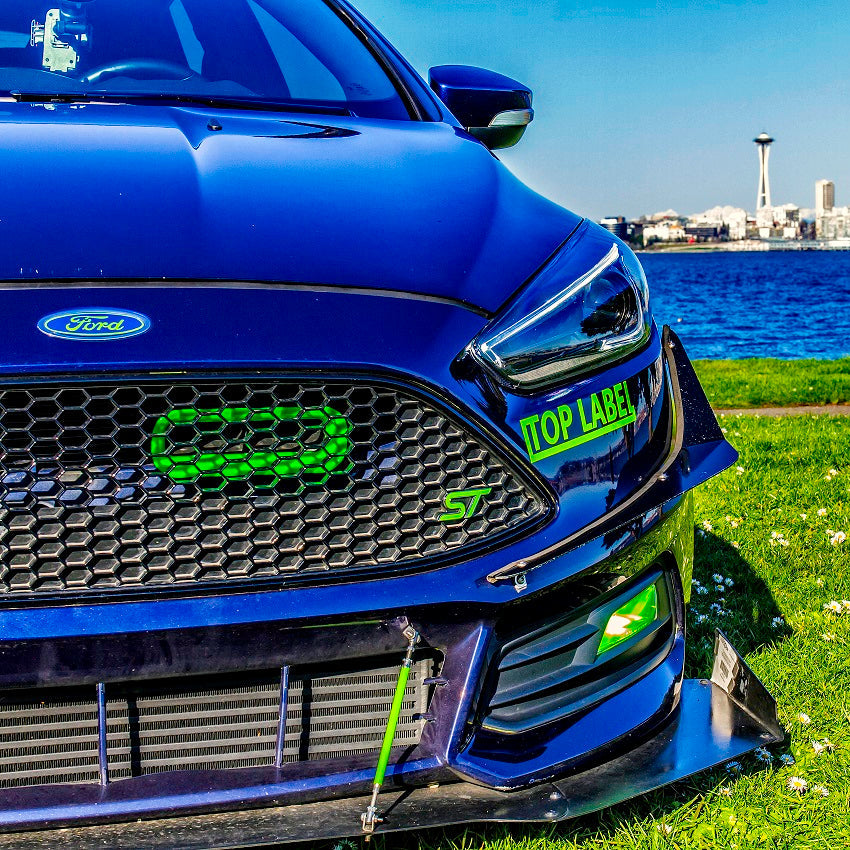 2013-2018 Ford Focus ST/SE/ST-Line BIG MOUTH Ram Air Intake Snorkel ...