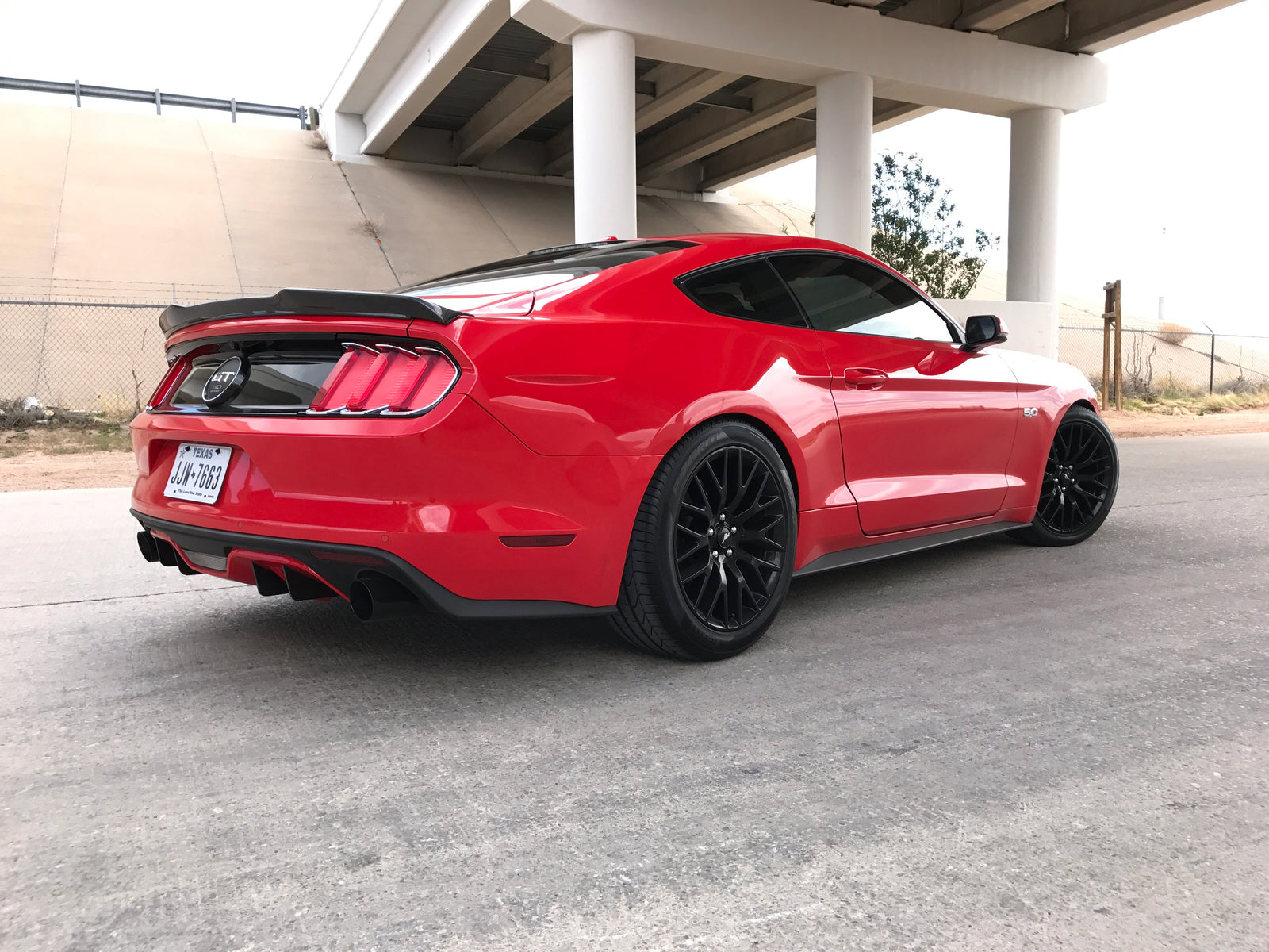 2015-2017 Ford Mustang S550 TORNADO Diffuser Fins | Velossa Tech Design